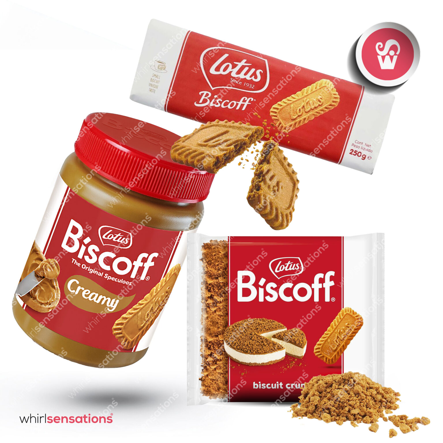 Biscoff Bolacha Moída 750g - Whirlsensations