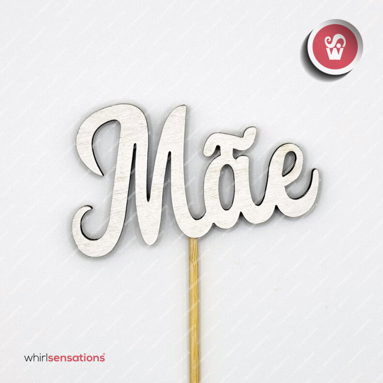 Topper "Mãe" Branco - Whirlsensations